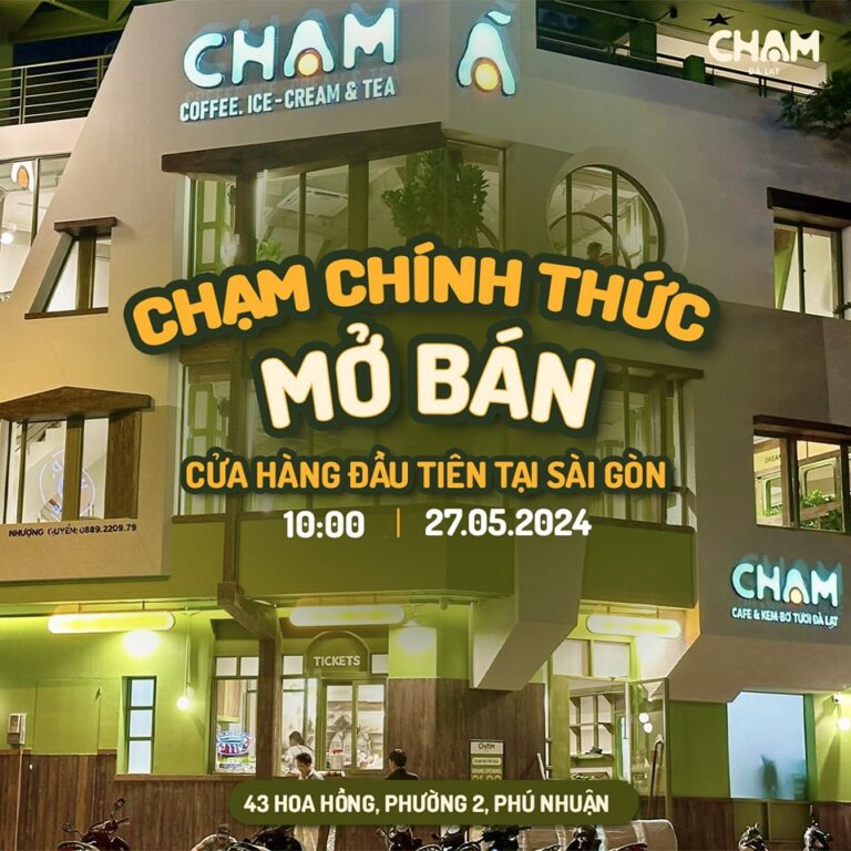 CHẠM – Kem Bơ Tươi Số 1 Đà Lạt